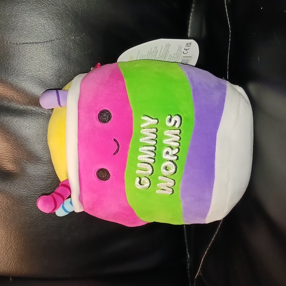 Kellytoy | Toys | Silver Gummy Worms Squishmallow | Poshmark